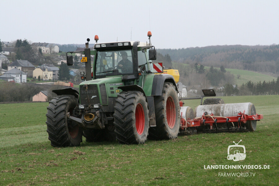 Fendt Favorit 824 mit Walze - farmworld.tv