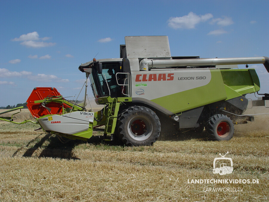Claas Lexion 600 & 580 - farmworld.tv