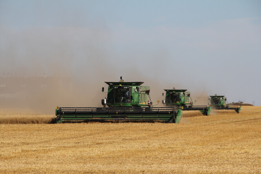 Erntezeit in Kanada - Getreideernte Vol.1 - farmworld.tv