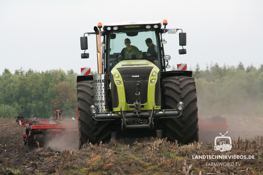 Claas Xerion 5000 mit Horsch Tiger - farmworld.tv