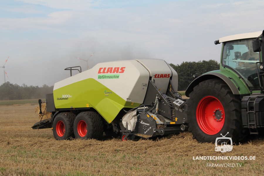 Fendt+Claas Quadrant 3200 - farmworld.tv