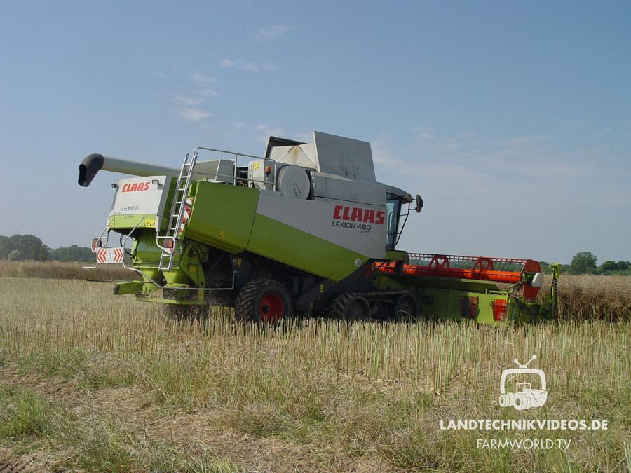 Claas Lexion 480 TerraTrac - farmworld.tv