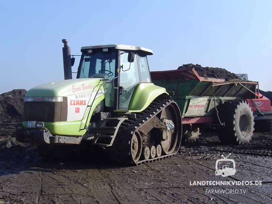 Claas Challenger 55 LU Brunken Mülldeponie - farmworld.tv