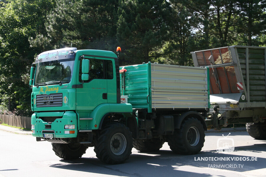 Claas Jaguar 870 & MAN Agro-Truck - farmworld.tv