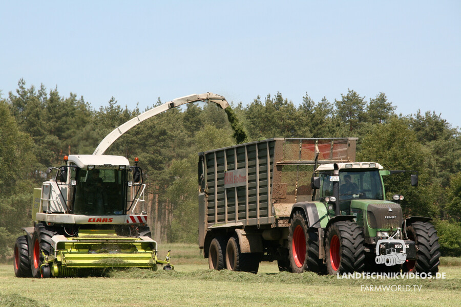 Claas Jaguar 870 & MAN Agro-Truck - farmworld.tv